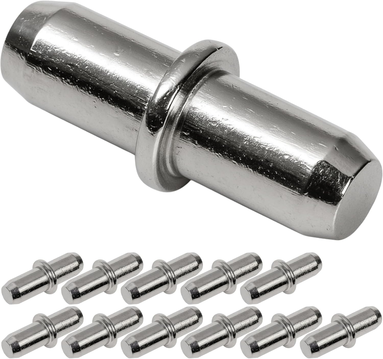 Universal Shelf Supports, 12 pcs, Shelf Supports for Ø 5 mm Borehole ...