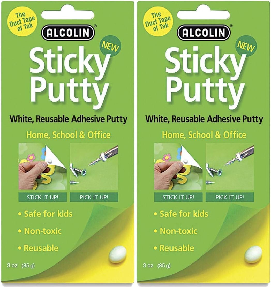 Amazon.com : Sticky Putty- Reusable Museum & Gallery Quality Adhesive ...