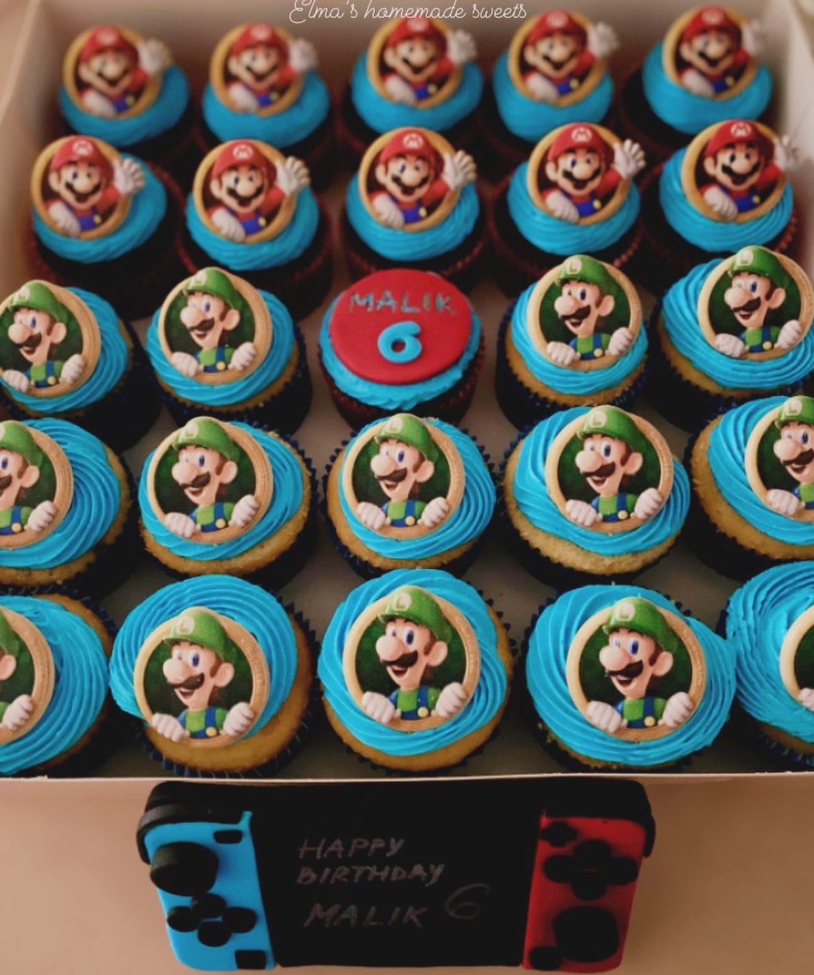 Amazon.com: Bakery Crafts Super Mario Officially Licensed 24 Cupcake ...