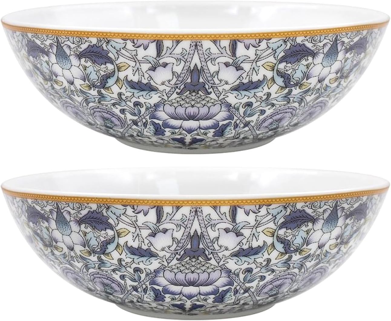 The Leonardo Collection Lodden Design Bowls, Set of 2 : Amazon.co.uk ...