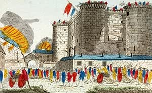 Amazon.com: French Revolution Storming of The Bastille 1789 Poster ...