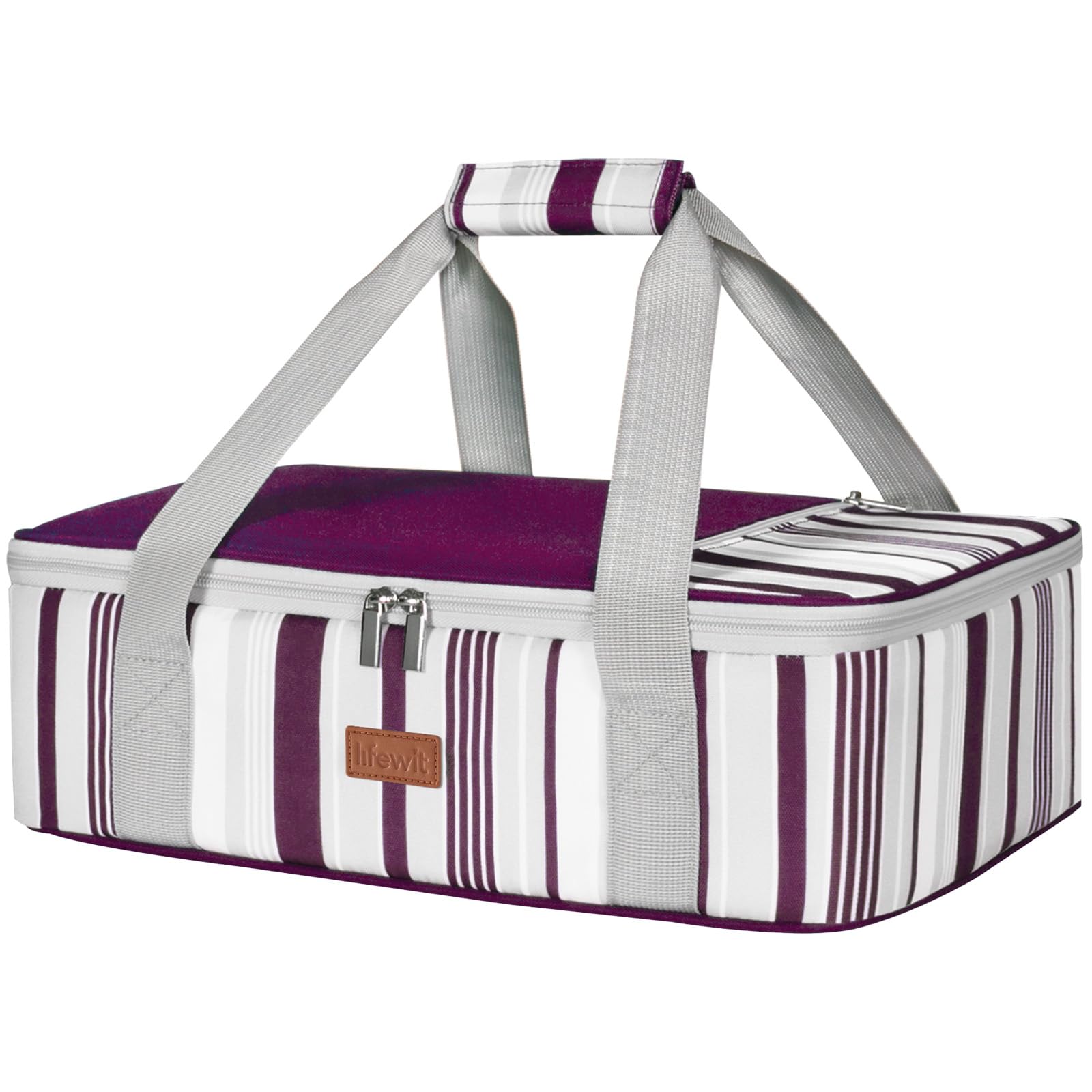 Amazon.com: Lifewit Insulated Casserole Carrier for Hot or Cold Food ...