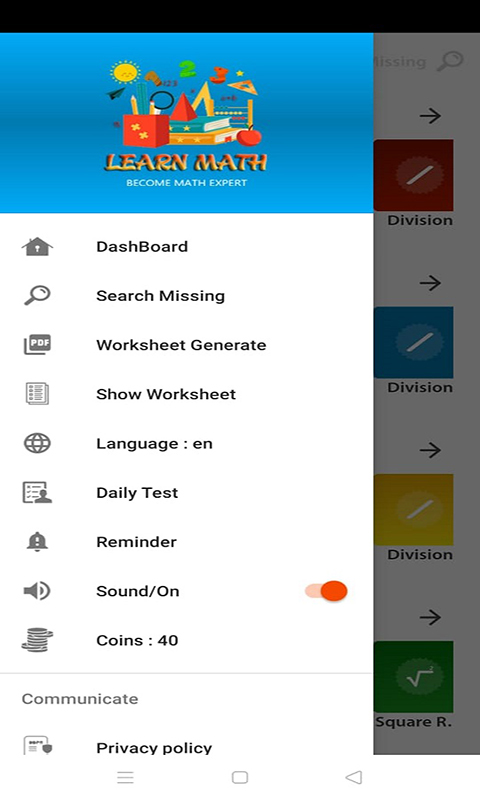 Learn Math - Play Math Quiz - App on Amazon Appstore