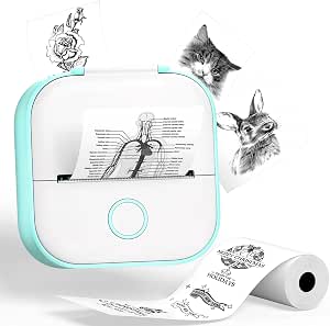 Phomemo T02 Mini Printer Inkless Bluetooth Thermal Sticker Maker
