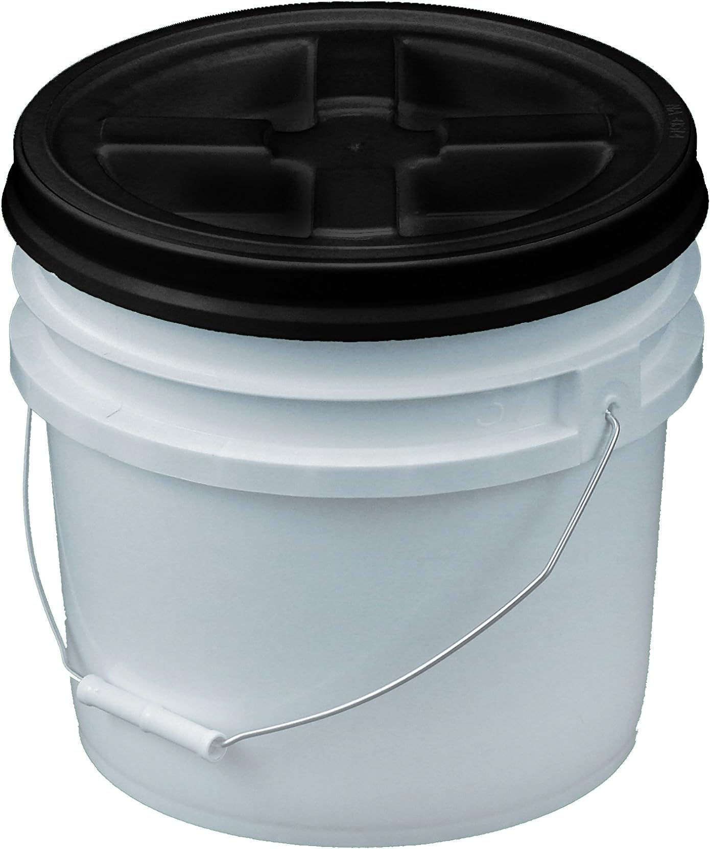 Amazon.com: Bucket Kit, 3.5 Gallon Bucket with Black Gamma Seal Screw ...
