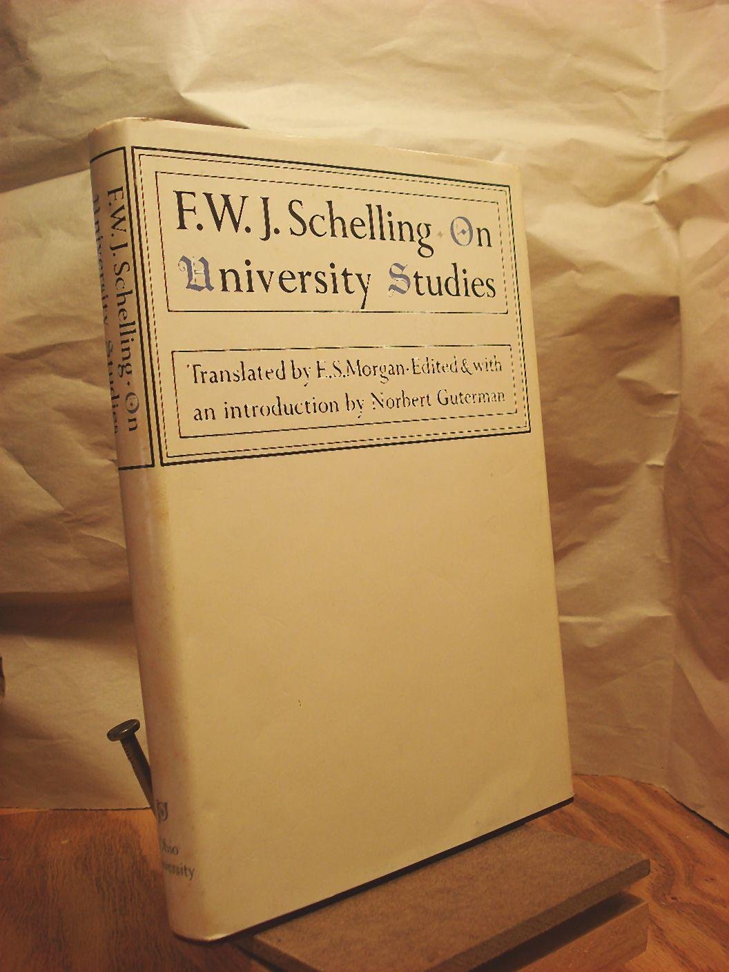 On University Studies: Norbert Guterman, E. S. Morgan, F. W. J ...
