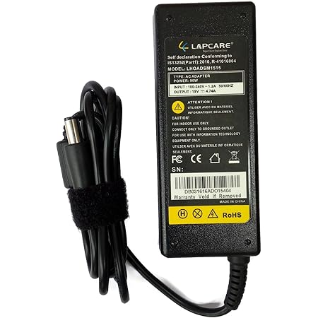 Lapcare Adapter for HP 18.5v 3.5A 65W Smart - Buy Lapcare Adapter for ...
