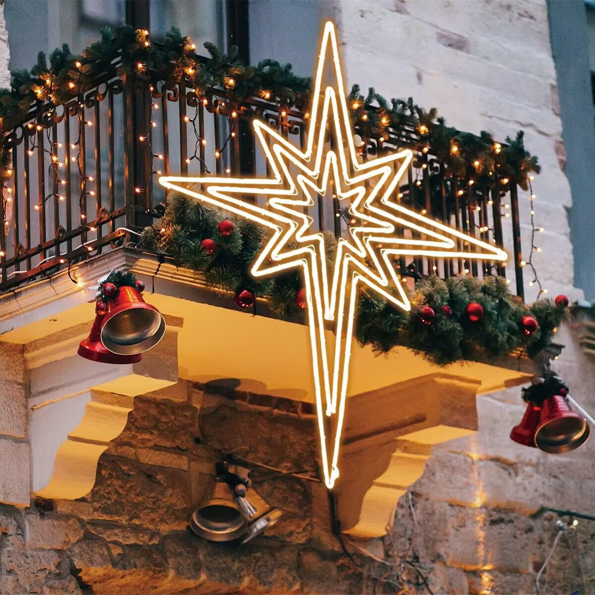 Large Outdoor Star Decoration