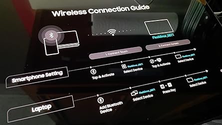 Amazon.com: FLEXMIRROR OLED 13.3" 1080P Portable Wireless Monitor FHD ...