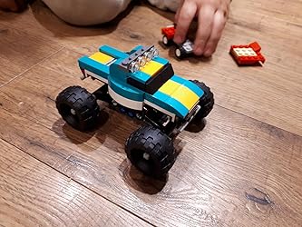 Amazon.com: LEGO Creator 3in1 Monster Truck Toy 31101 Cool Building Kit ...