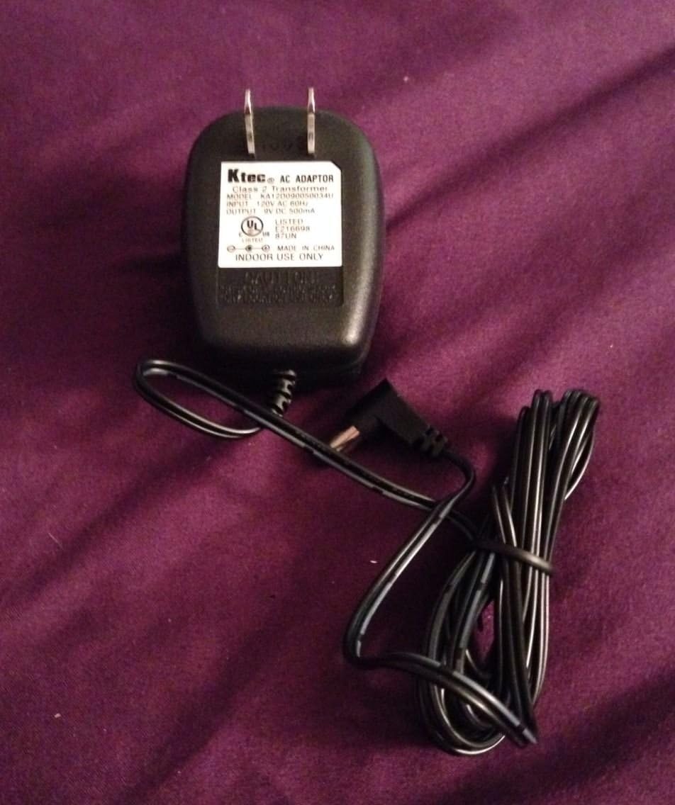 Amazon.com: Genuine Ktec kA12D090050034U AC Power Supply Adapter 9V ...