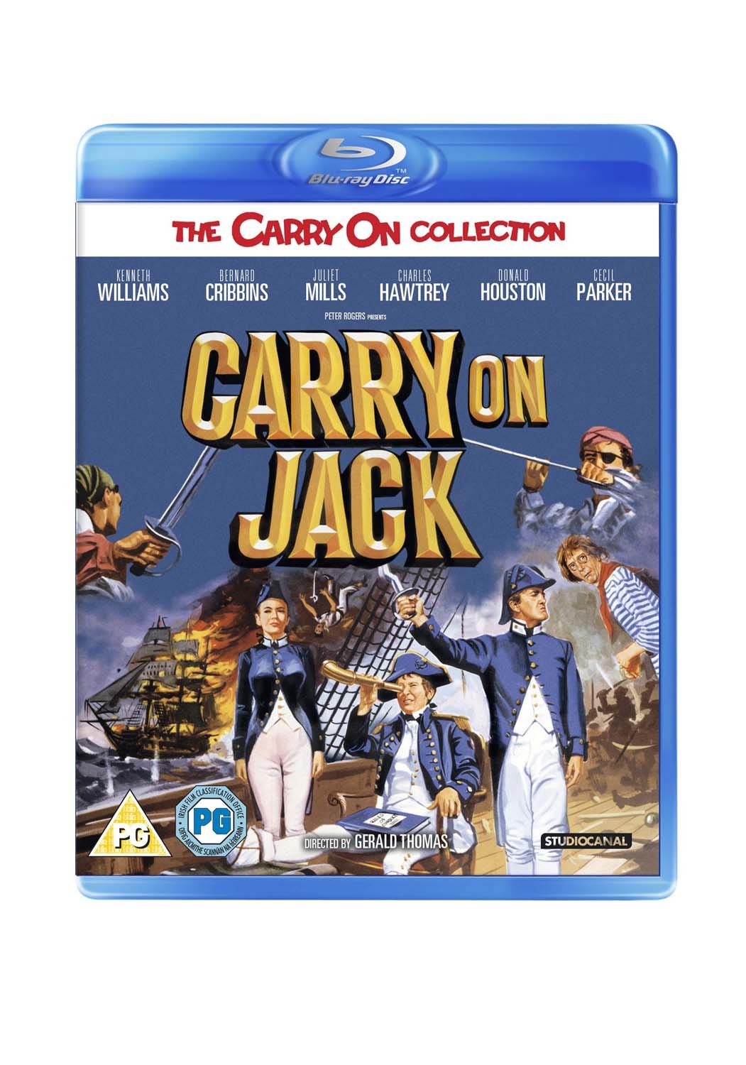 Amazon.com: Carry On Jack [1963] [Blu-ray] : Cecil Parker, Ed Devereaux ...