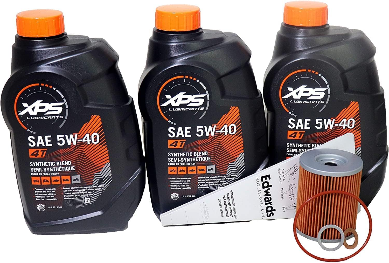Can-Am Outlander ATV 570 600 650 850 Oil Change Kit, Engine Oil ...