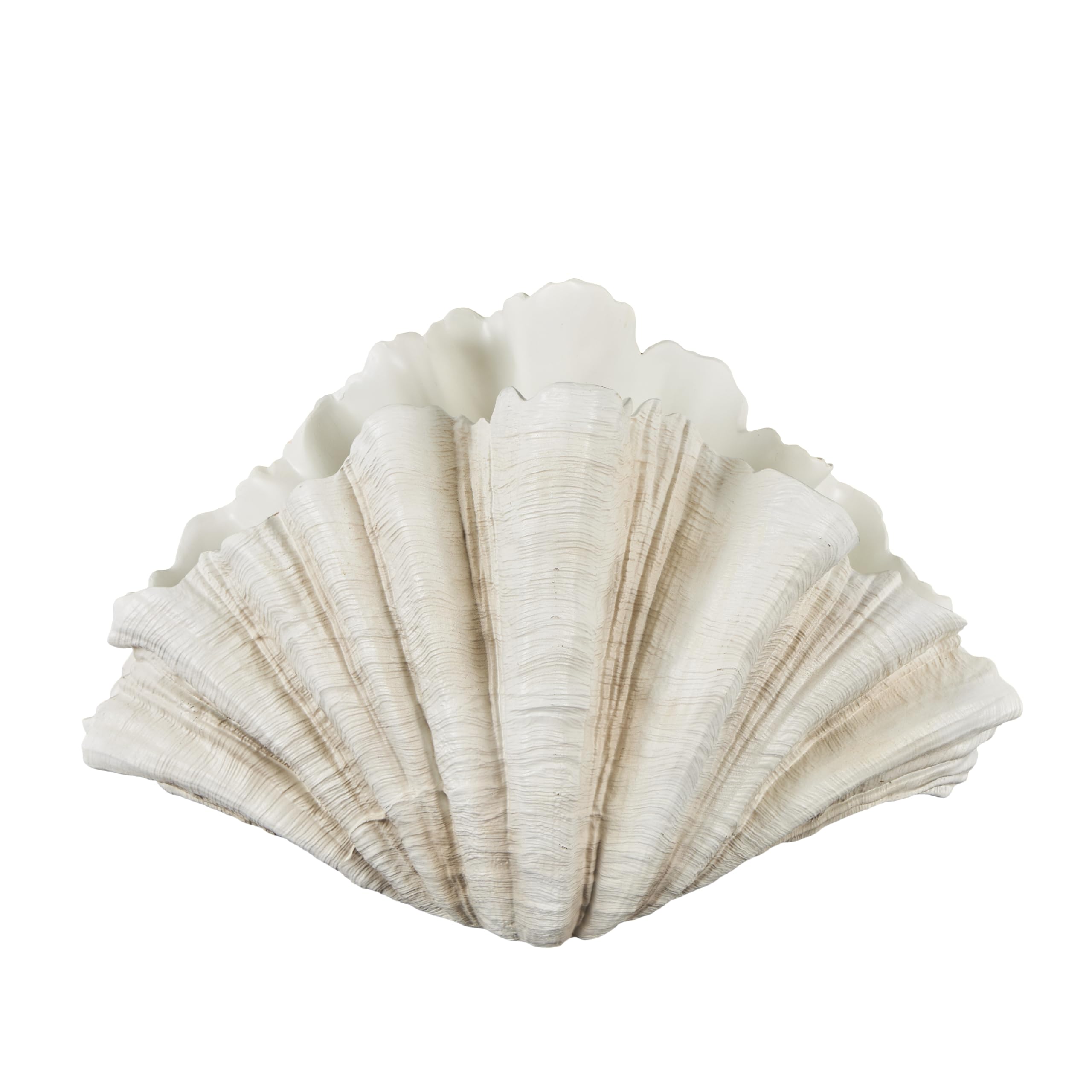 Amazon.com: Deco 79 Resin Shell Decorative Sculpture Textured Home ...