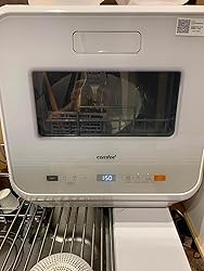 Amazon | コンフィー COMFEE' 食洗機 IOT遠隔操作 1-3人用 食器洗い乾燥機 熱風乾燥 工事不要 2WAY給水 分岐水栓対応 追加乾燥 75℃高温洗浄 タイマー搭載 状態 ...