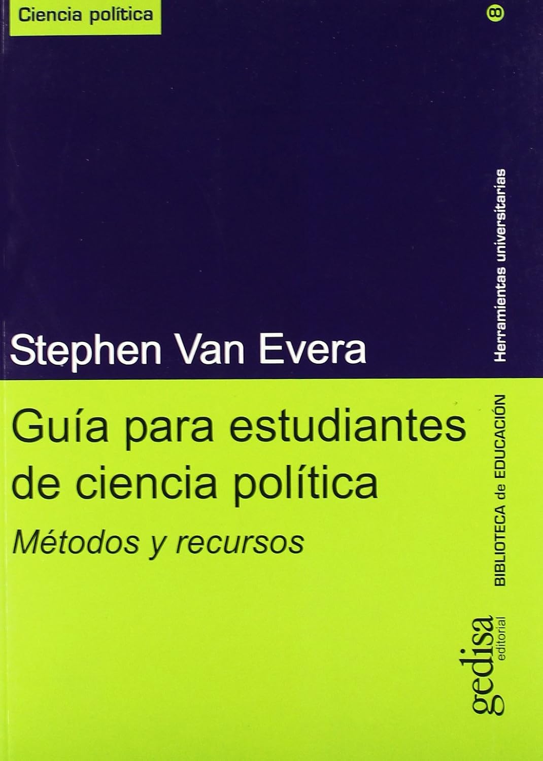 Guía para estudiantes de ciencia política (Herramientas Universitarias ...