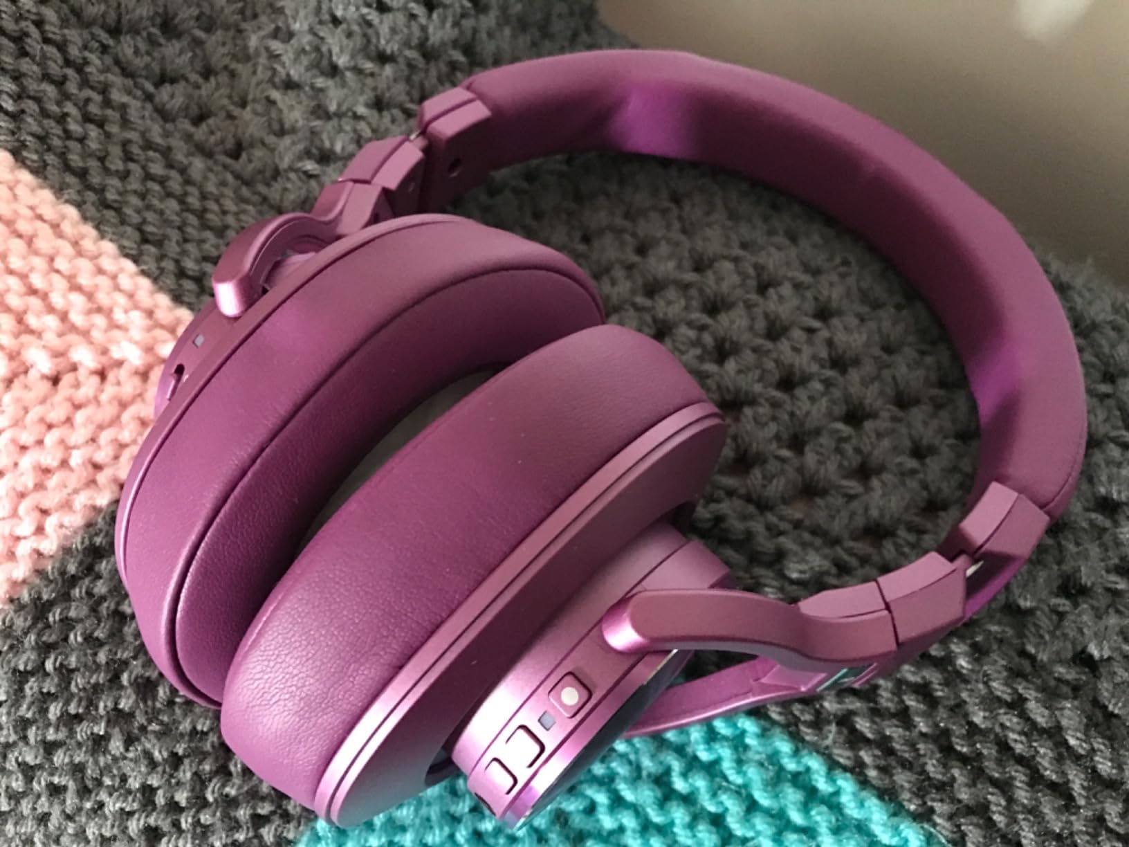 Srhythm NC75 Pro Noise Cancelling Headphones Bluetooth V5.3 Wireless ...