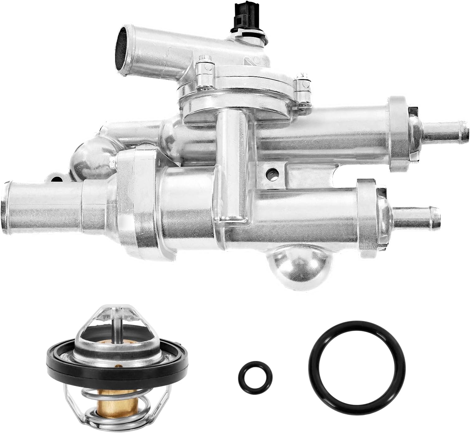 Amazon.com: Mocar7 Upgrade Aluminium Thermostat Housing Assembly ...