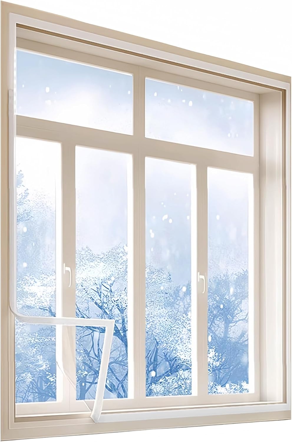 Amazon.com: FonsBleaudy Heavy Duty Window Insulation Kit 63inX63in to ...