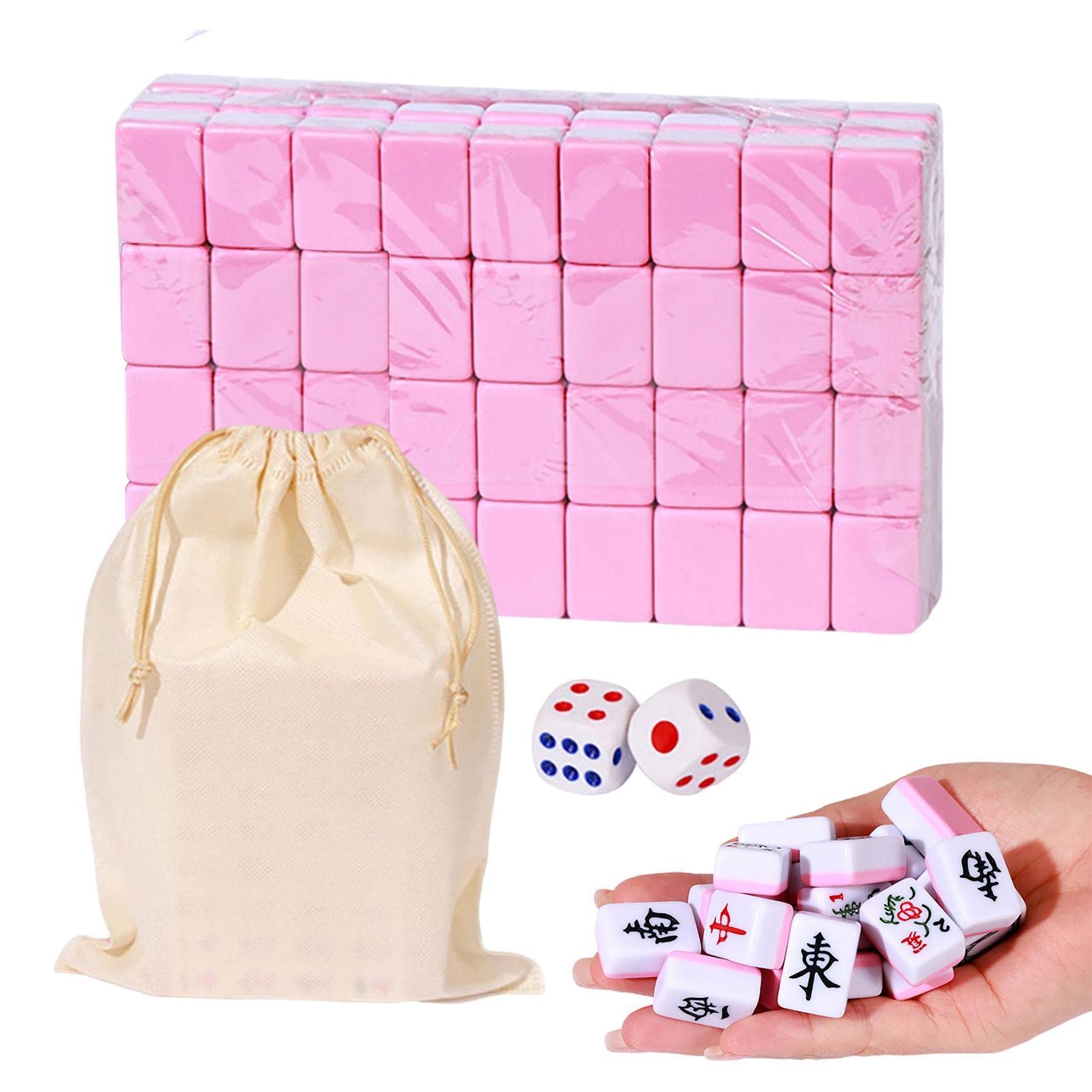 Snapklik.com : Mahjong Tiles, Small Mahjong Game Set, Chinese ...