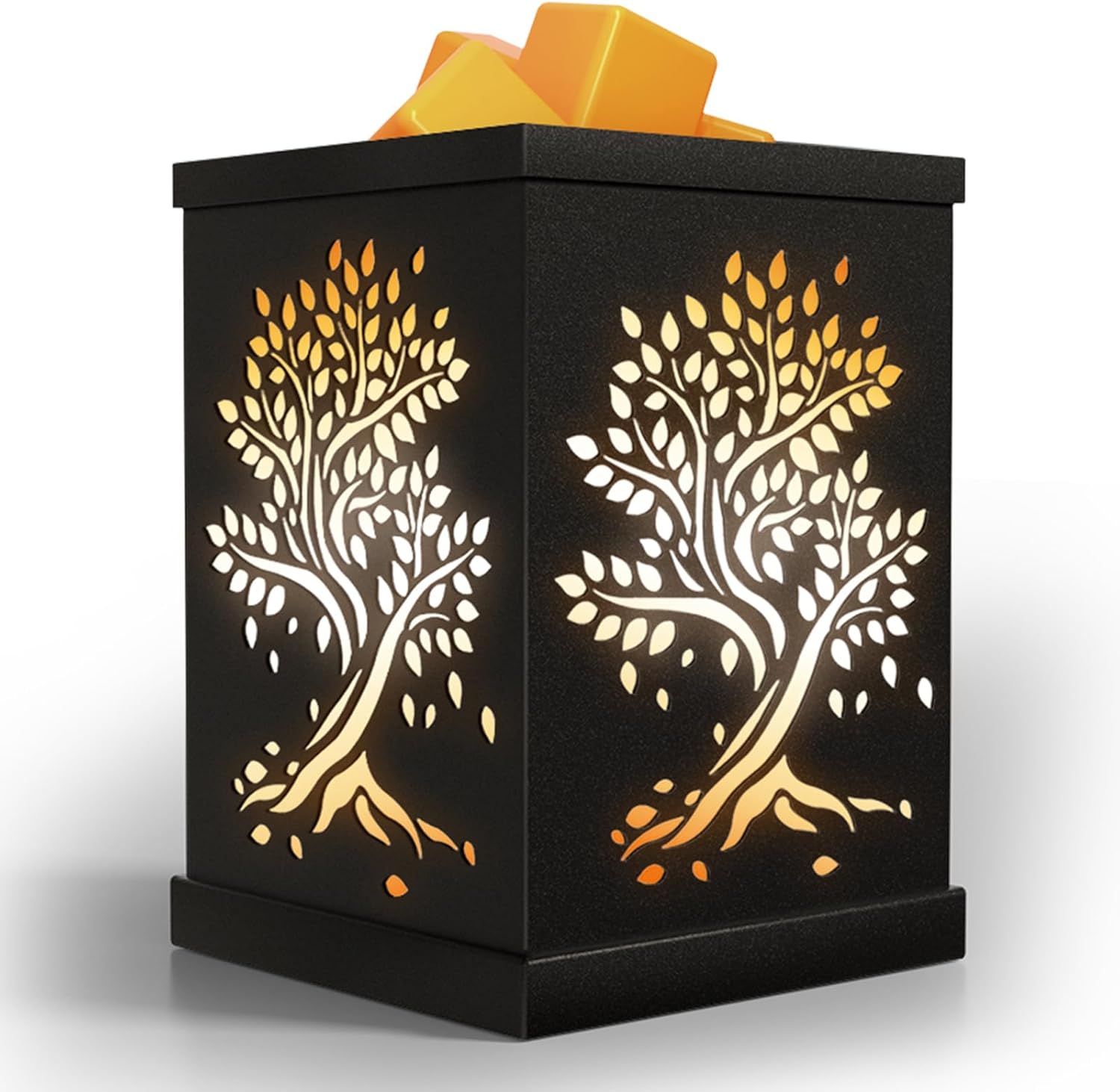Amazon.com: YUWENUS Wax Melt Warmer Metal Wax Warmer for Scented Wax ...