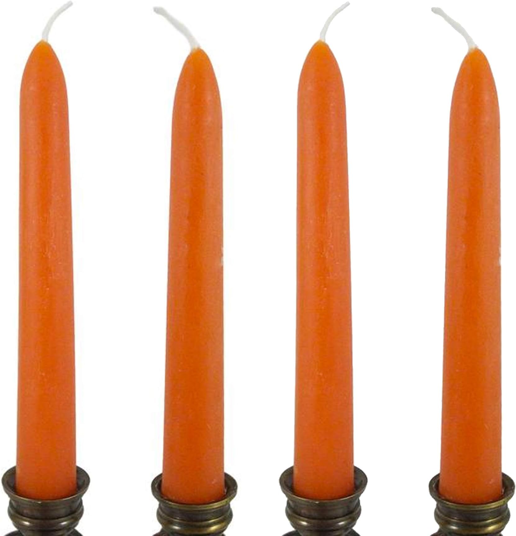 Amazon.com: Candlestock Half Inch Beeswax Taper Candle Bundle - 2 Pairs ...