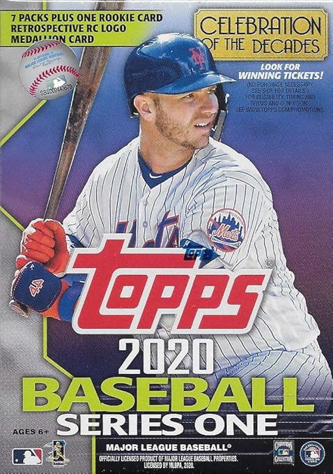 Amazon.com: 2020 Topps Series 1 Baseball Trading Cards Retail Blaster Box