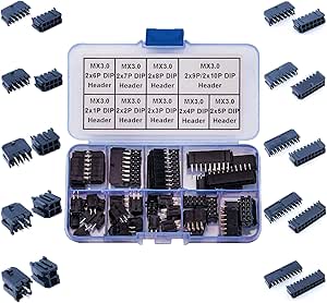 Amazon.com: Keszoox Micro-Fit 3.0mm Connector Assortment Kit, Compatible with Molex Micro Fit 3. ...