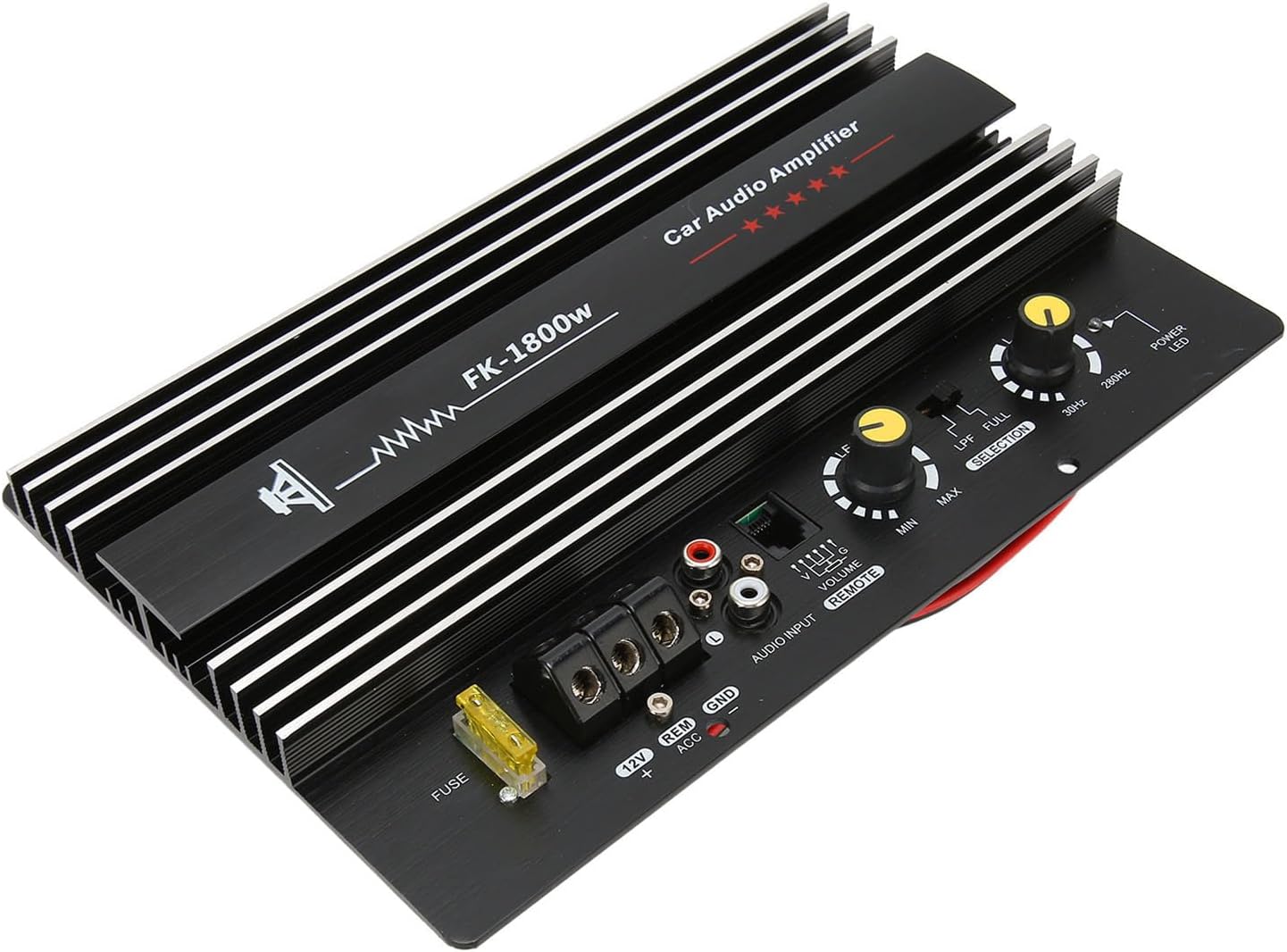 Amazon.com: Car Audio Power Amplifier Board, 12V 1800W Mono High Power ...