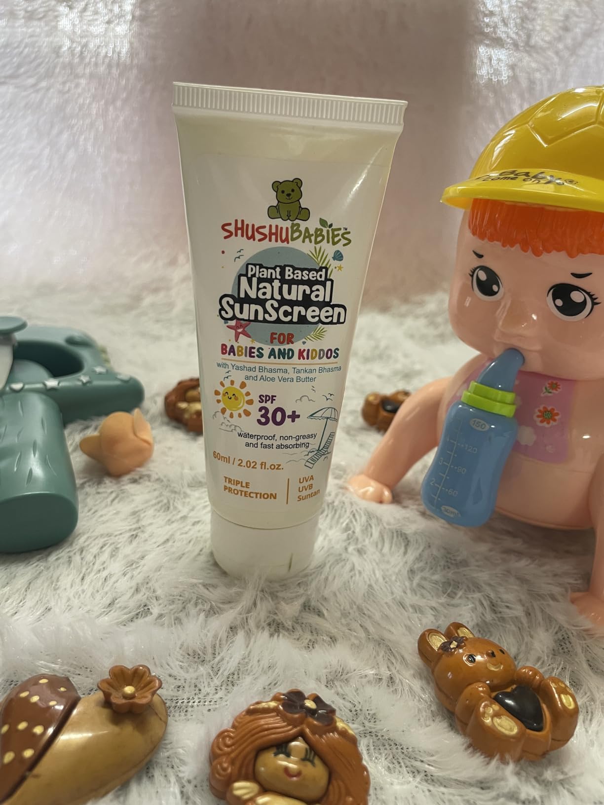 Amazon.in: Buy ShuShu Babies Sunscreen for All Skin Type For Babies ...