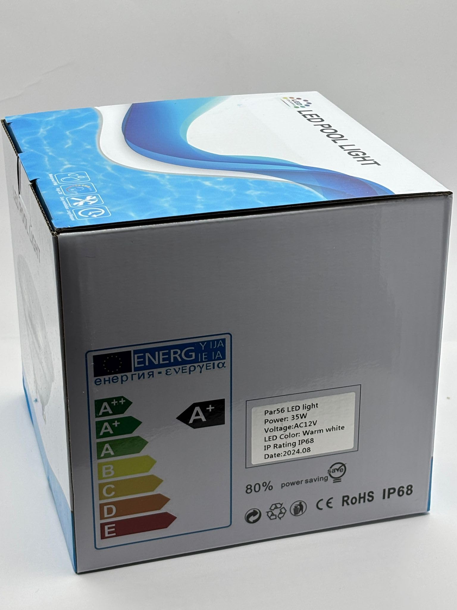 Par56 LED Underwater Pool Lights 35W 12V AC/DC (Cool White) IP68 ...