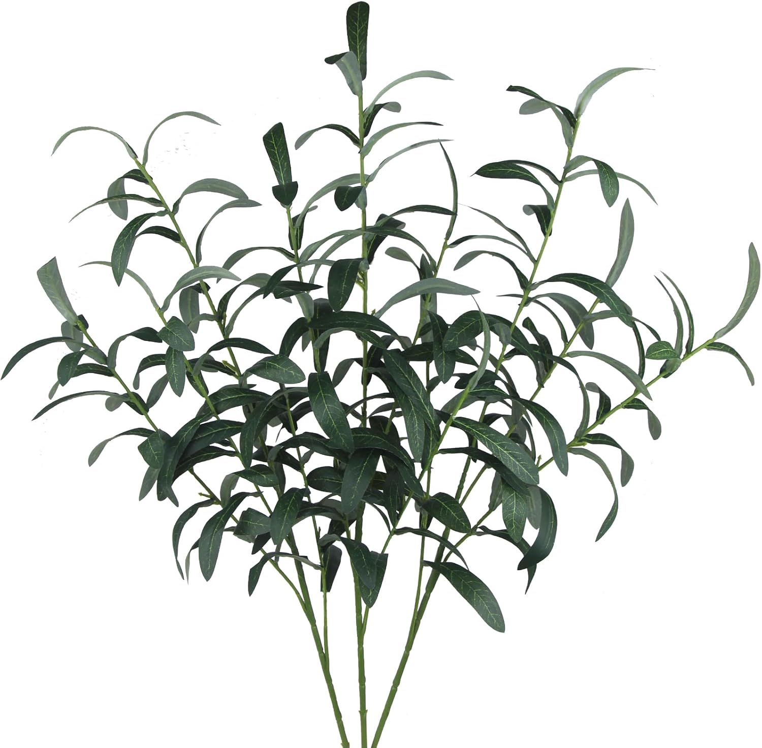 Amazon.com: CITYES 3 Pcs Artificial Olive Branches Long Stems ...