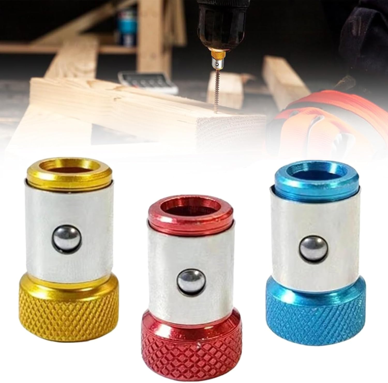 Screwdriver Head Magnetic Ring,Upgraded Magnetizer Screw Removable for ...