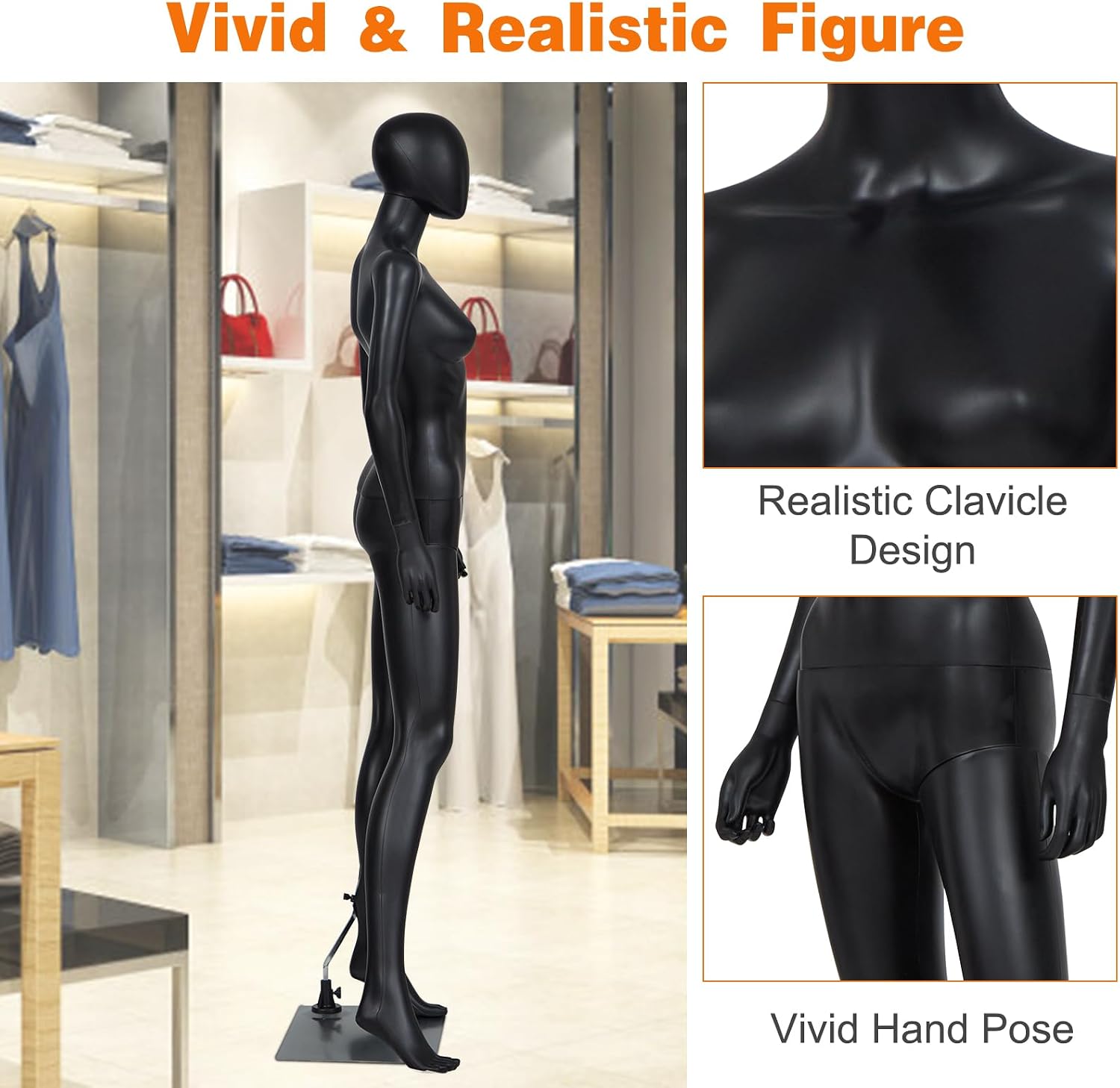 Kinpaw 6FT Female Mannequin, Full Body Dress Form Australia | Ubuy