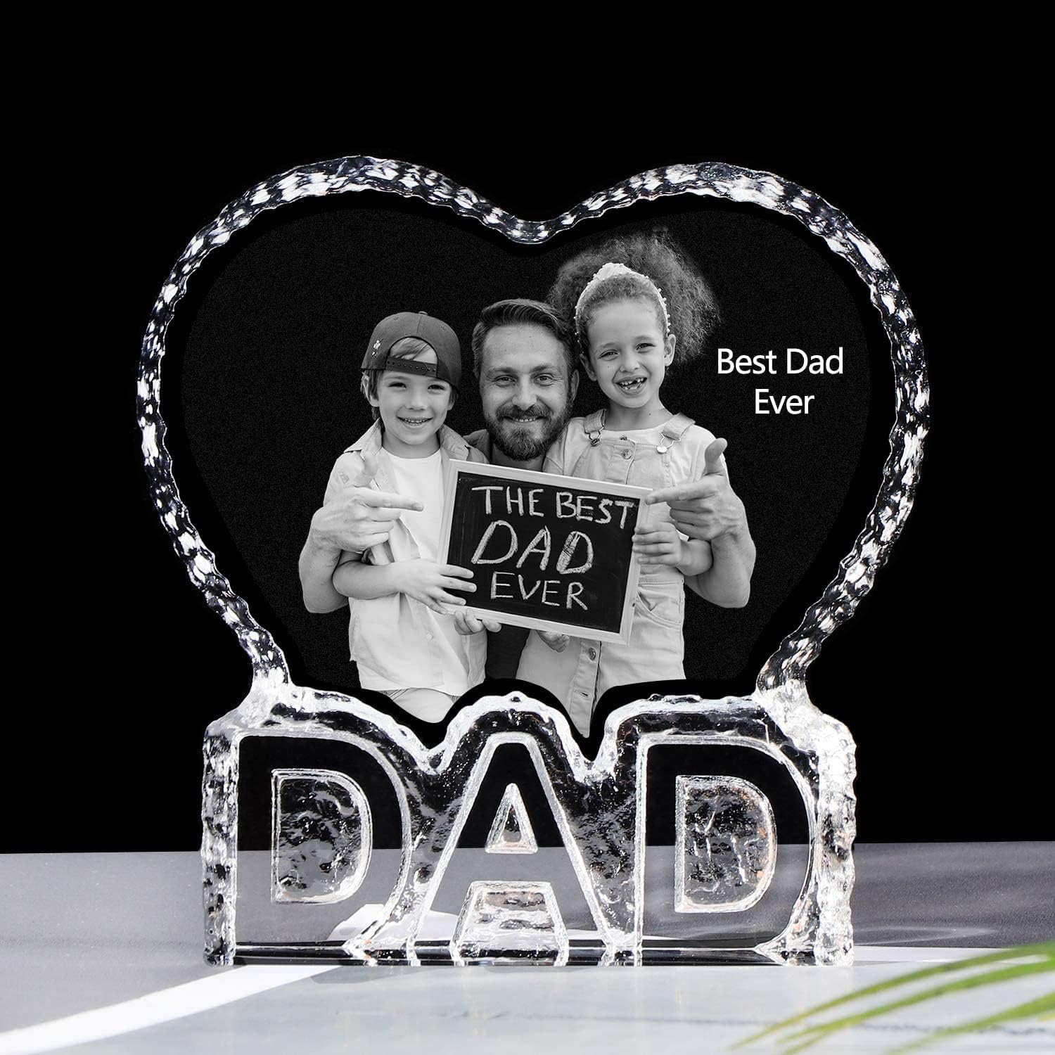 Amazon.com: Qianwei Personalized Gifts For Dad from Daughter Son Kids ...