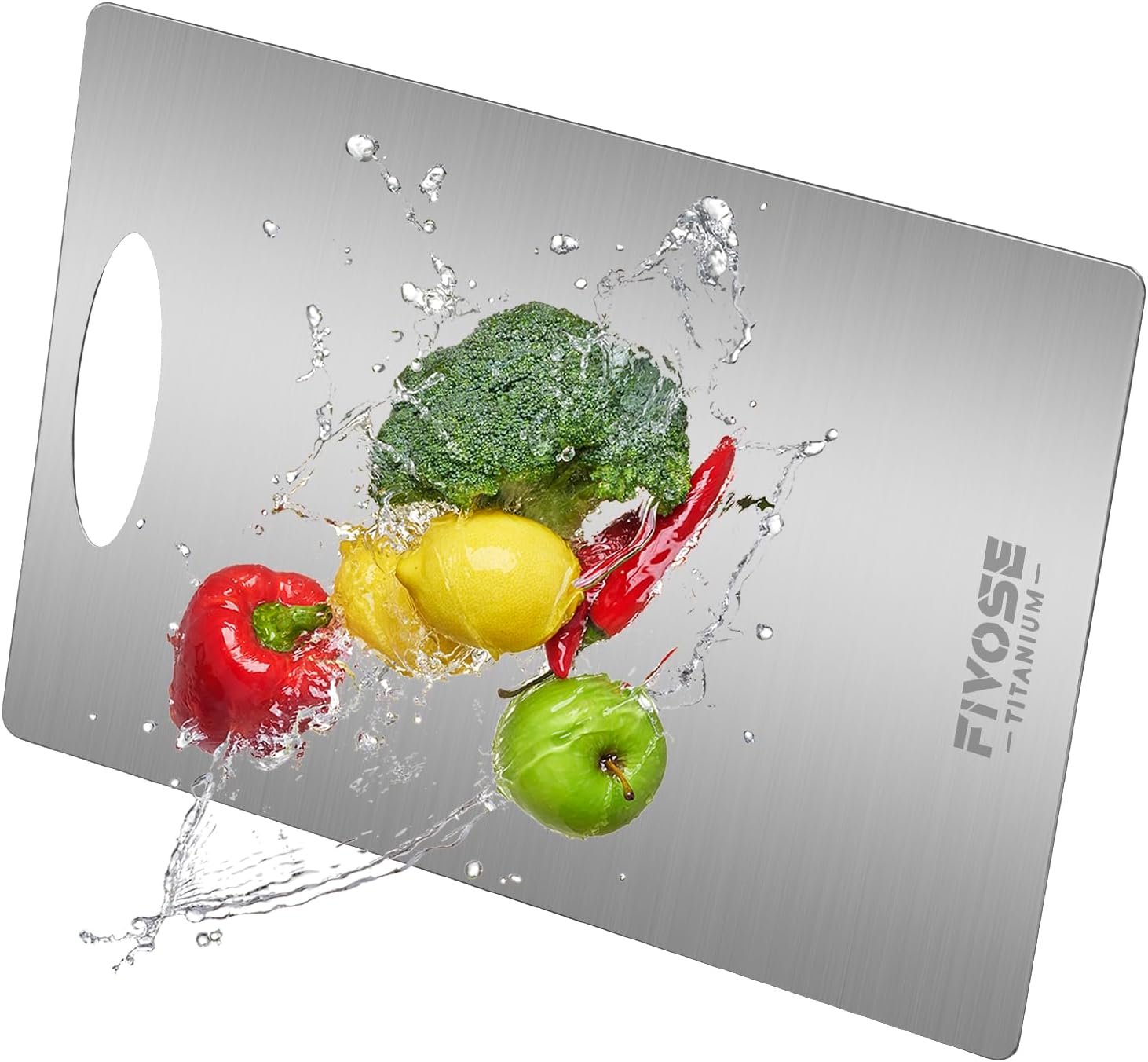Amazon.com: Titanium Cutting Board 0.08" Thick - 100% Pure GR1 Titanium ...