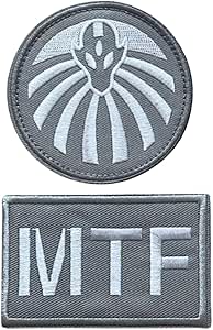 Amazon.com: Nine-Tailed Fox MTF Patch,SCP Special Containment ...