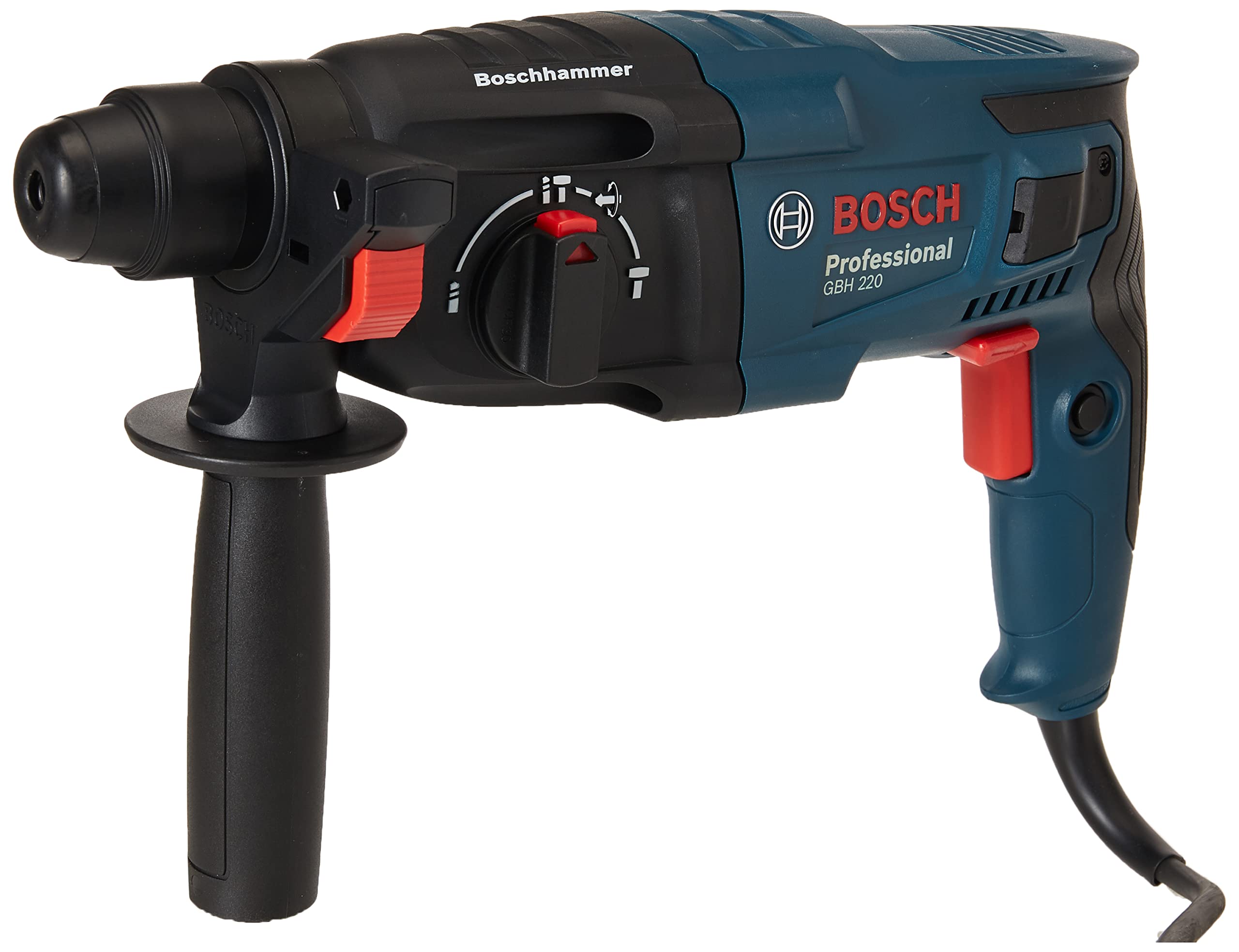 Bosch Martillo Perforador GBH 220 720W 127V con maletín : Amazon.com.mx ...