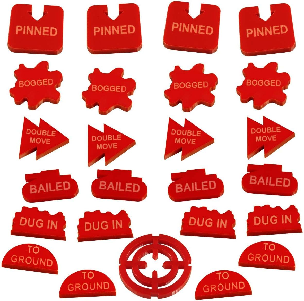Amazon.com: LITKO Command Token Set | Gaming Aid Pieces | Compatible ...
