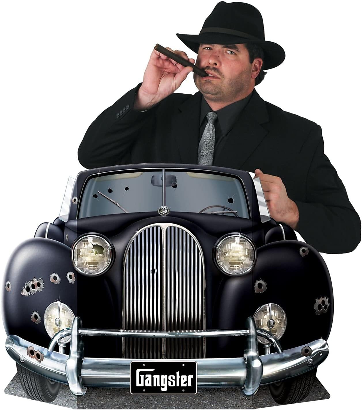 Beistle Accesorio para fotos de coche de gángster de 3 pies 1 pulgada x ...