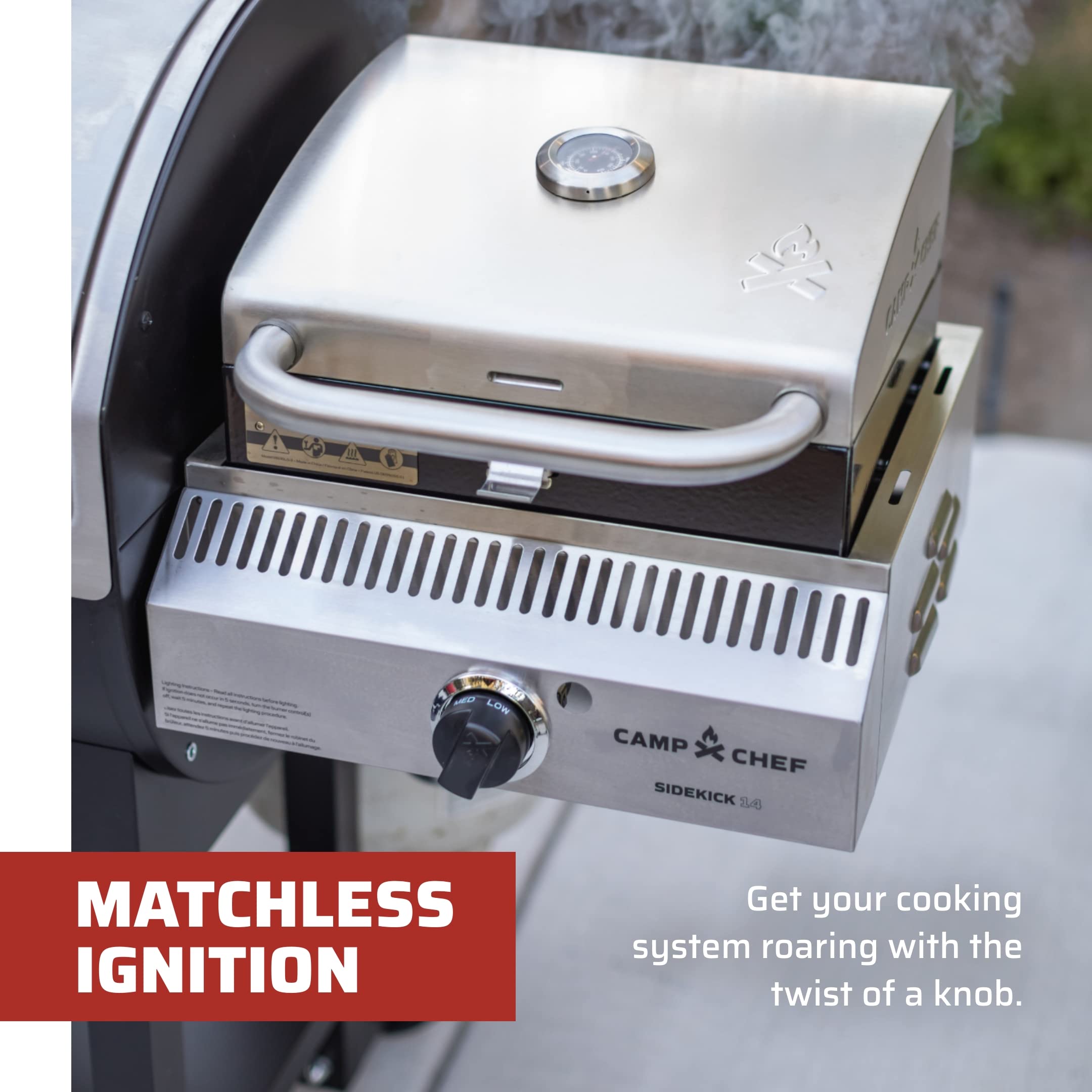 Snapklik.com : Camp Chef Sidekick Sear - Includes BBQ Box For Pellet ...
