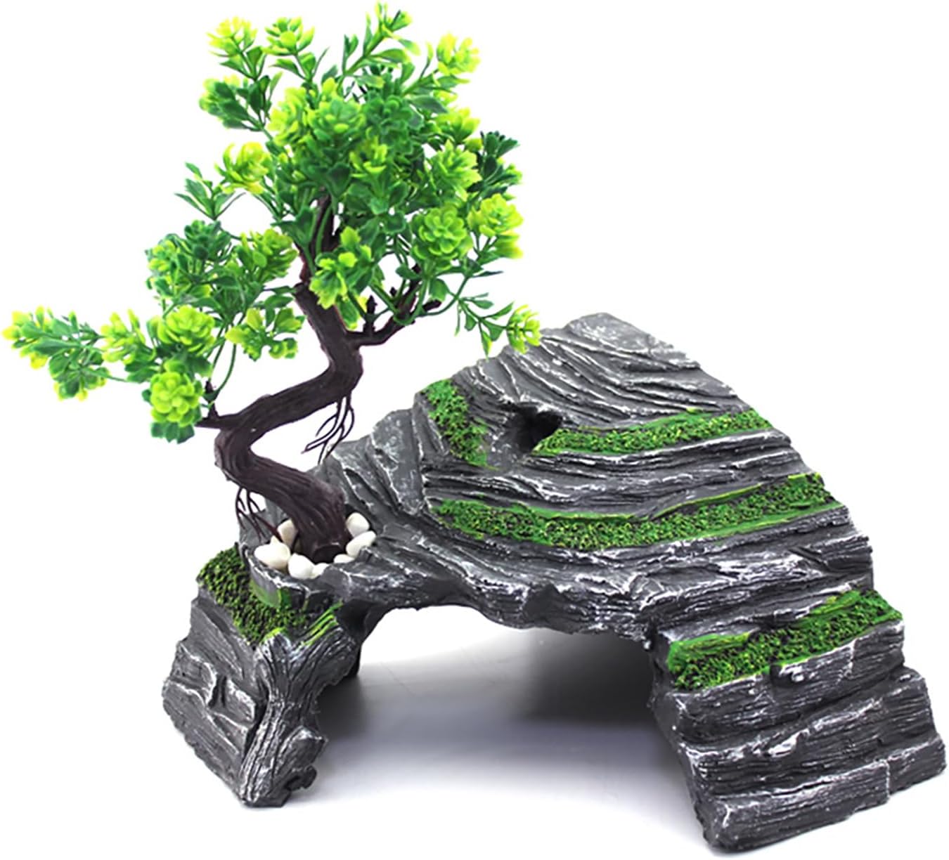 Amazon.com : Reptile Box Shelter Terrarium Hideout Caves Turtle Ramp ...