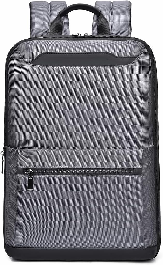 Amazon.com: ORILOOSEN Slim laptop backpack men, Expandable laptop ...
