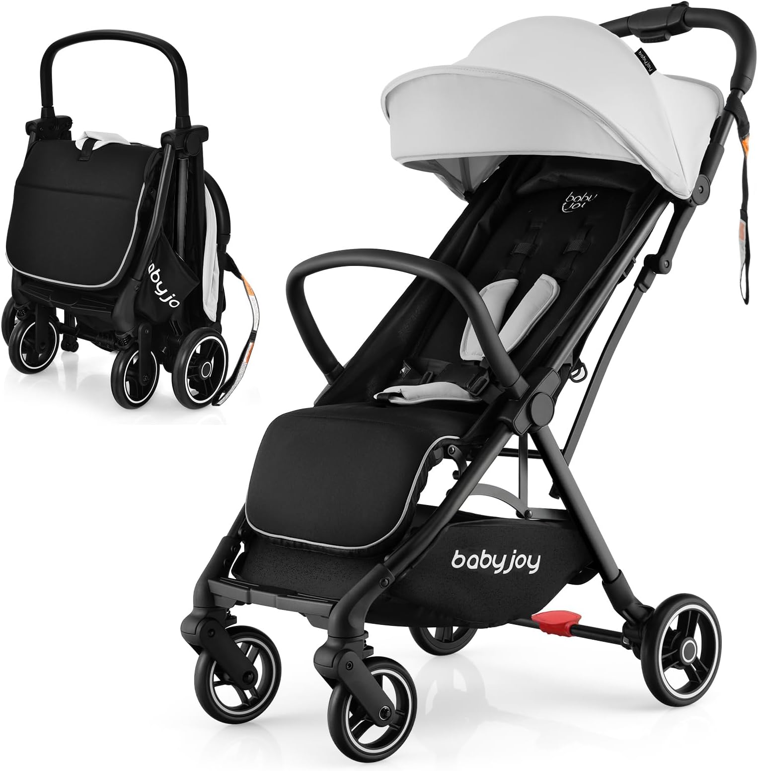BABY JOY Lightweight Baby Stroller, Compact Travel Stroller for ...