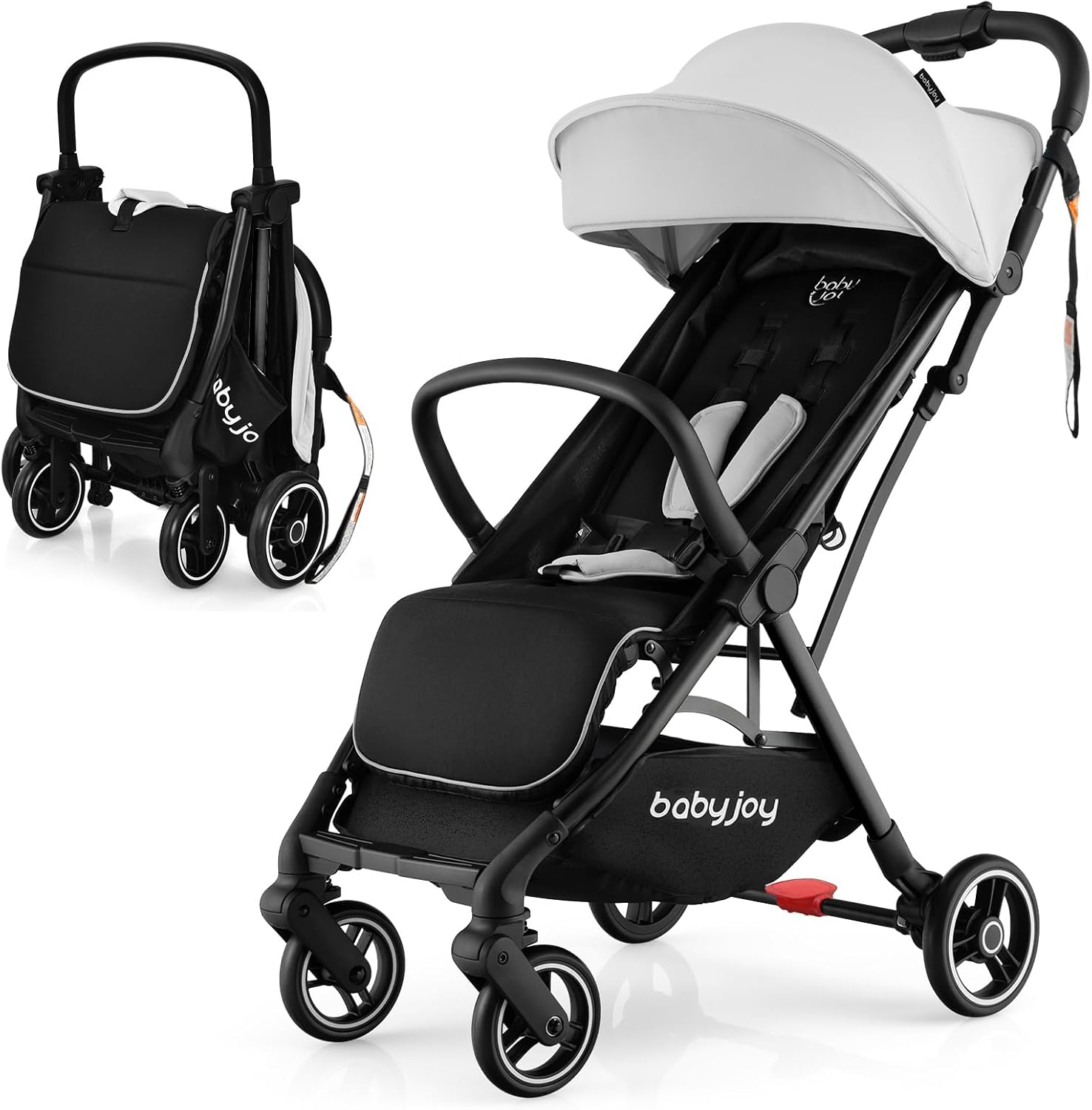 BABY JOY Lightweight Baby Stroller, Compact Travel Stroller for ...