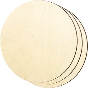 Amazon.com: 3 Pieces 20 Inch Unfinished Wood Circles for Crafts,Wooden ...