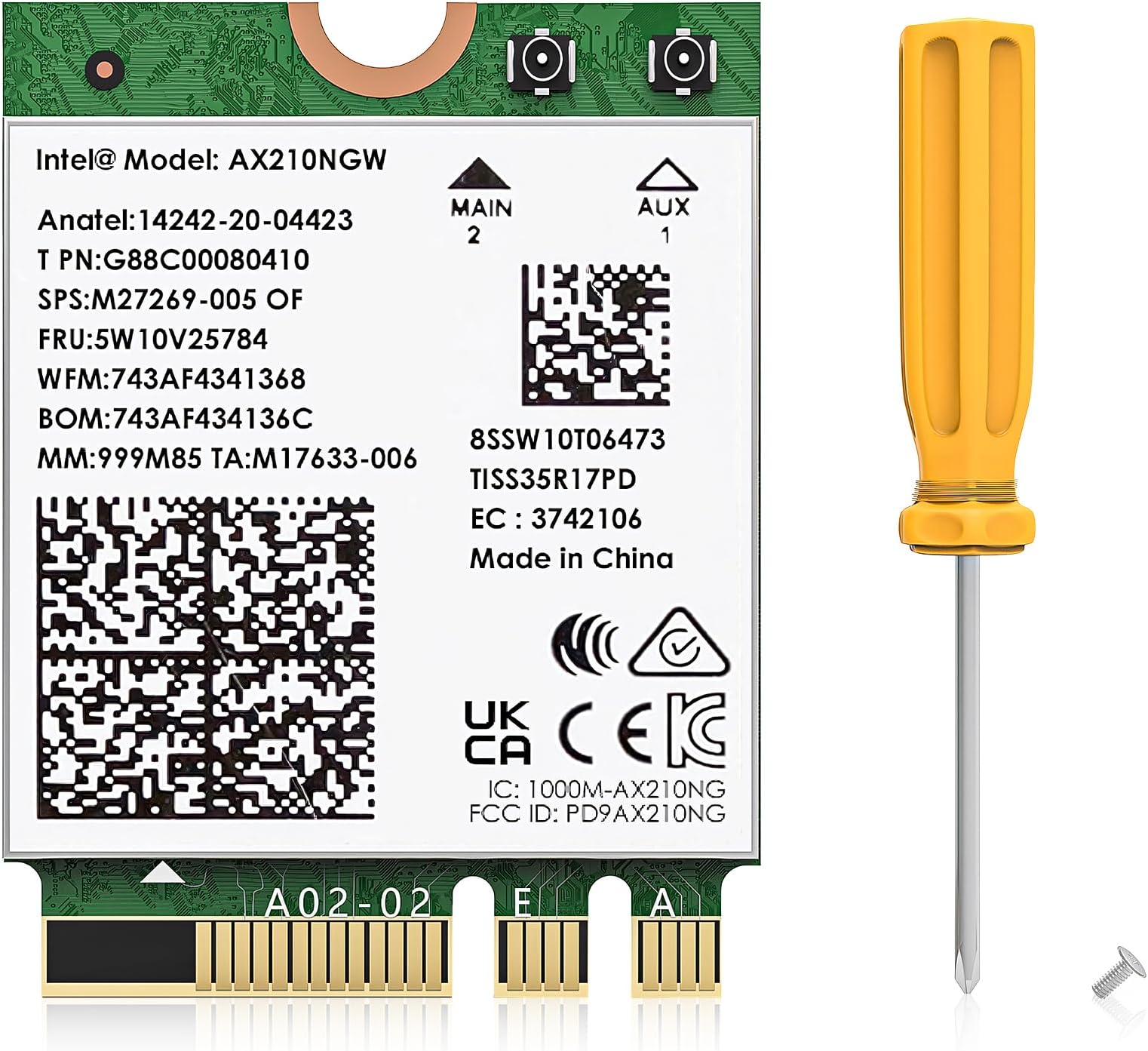 Intel Wireless-AC 9260 WLAN / Bluetooth 1730 Mbit/s Interno : Amazon.it ...