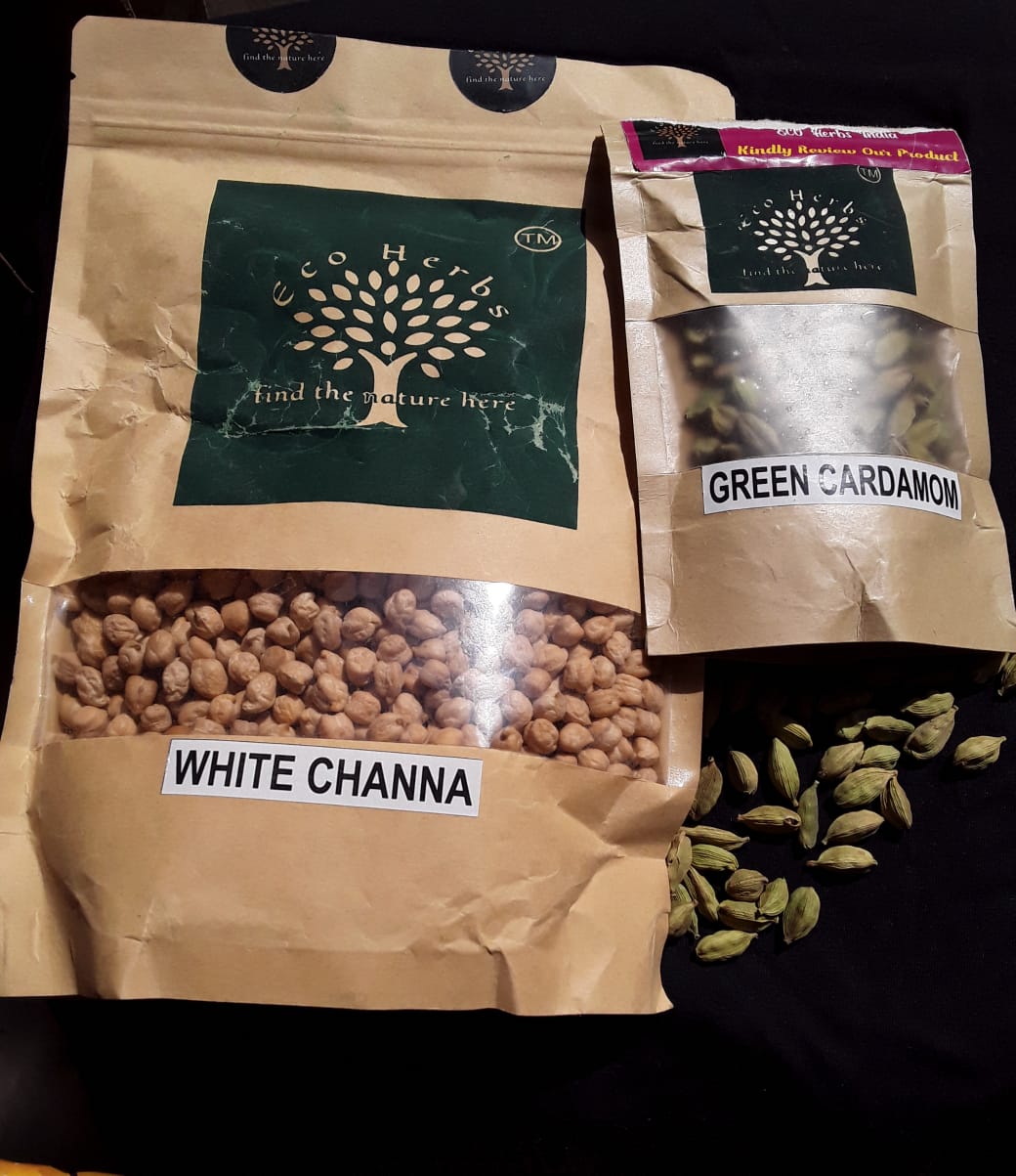 Eco Herbs India Green Cardamom 8mm 50 GMS Elaichi Elakkai South Indian ...