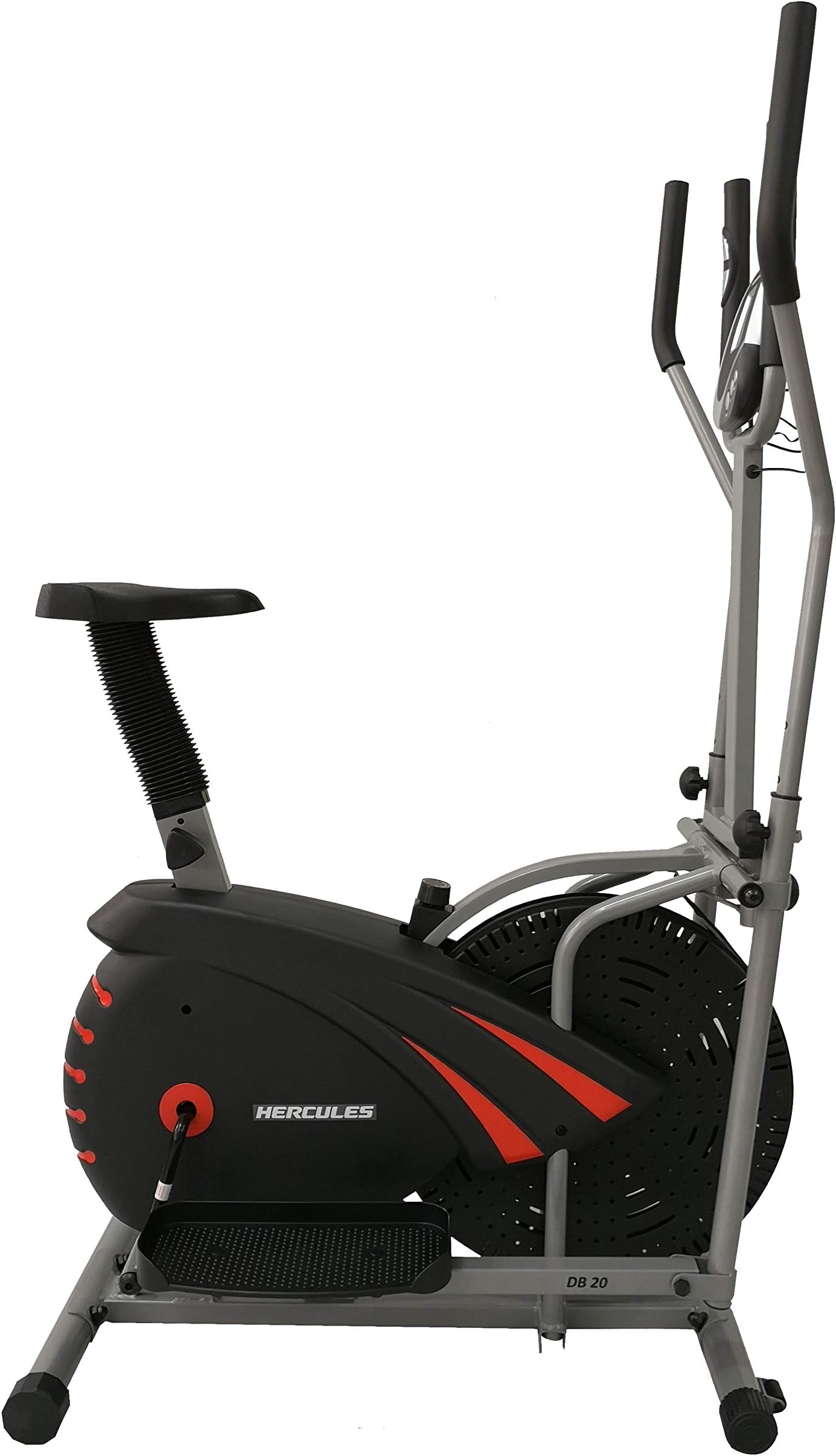 Hercules Fitness DB10 Plastic Exercise Bike (Black/Silver) : Amazon.in ...