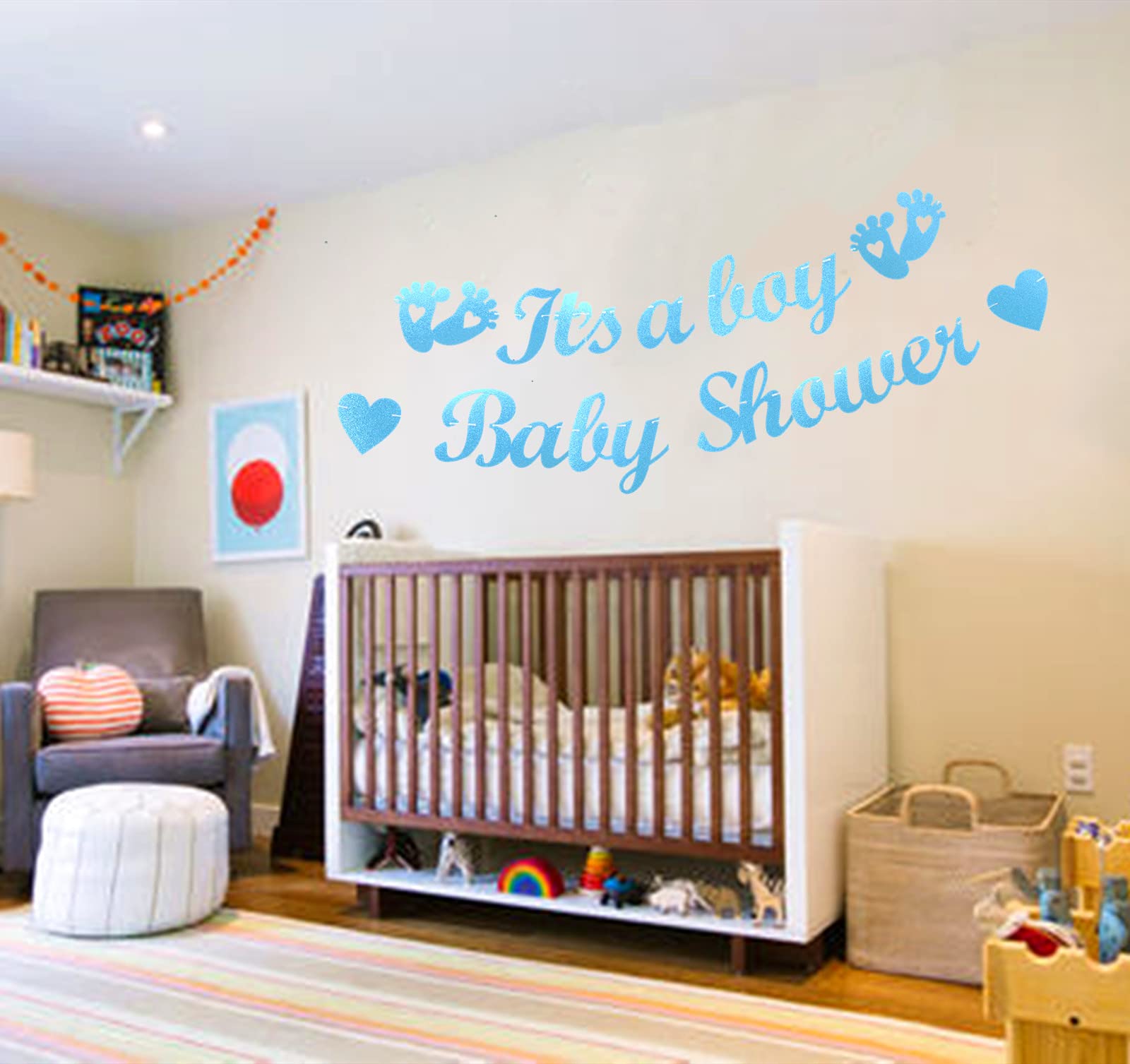 Diy Baby Boy Shower Banner Template